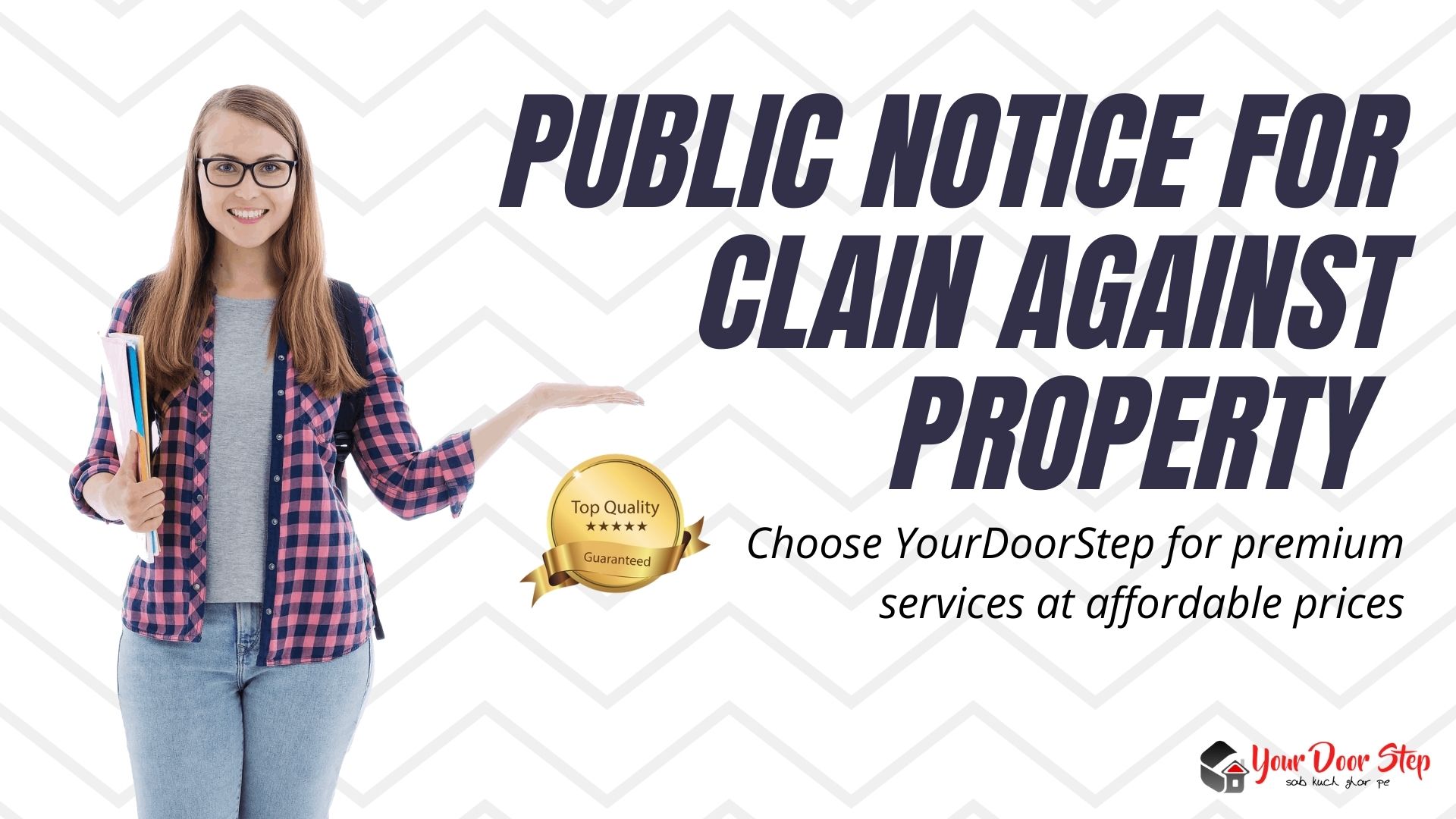 Public Notice for Claim Against Property - YourDoorstep - Marriage ...